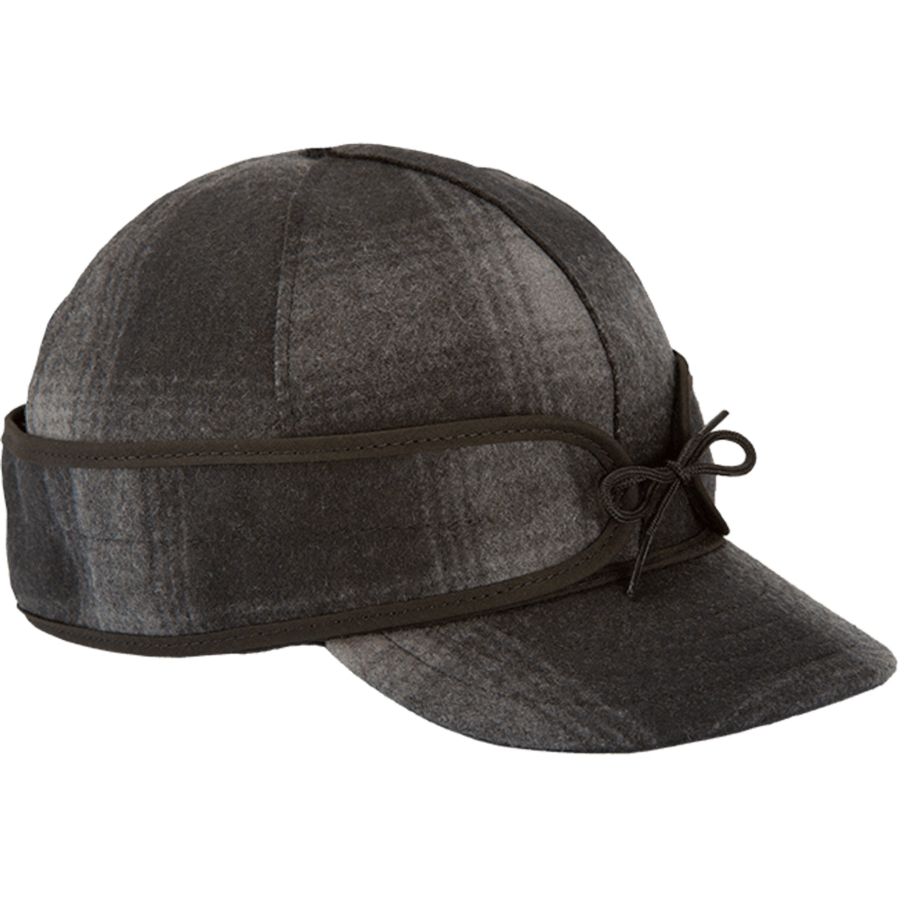 Original Stormy Kromer Cap in Grey/Black Plaid | Muldoon's Men’s Wear