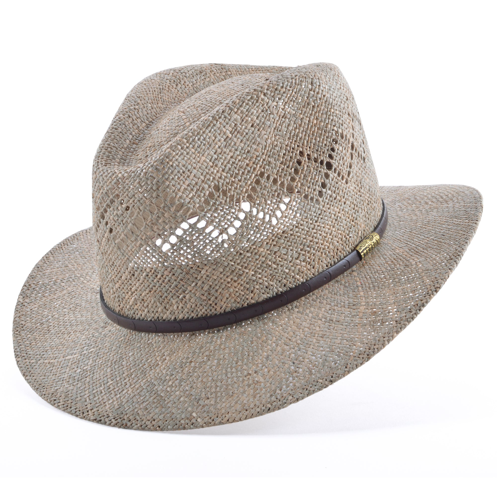 Stetson Creston Vented Seagrass Straw Hat | Muldoon's Men’s Wear